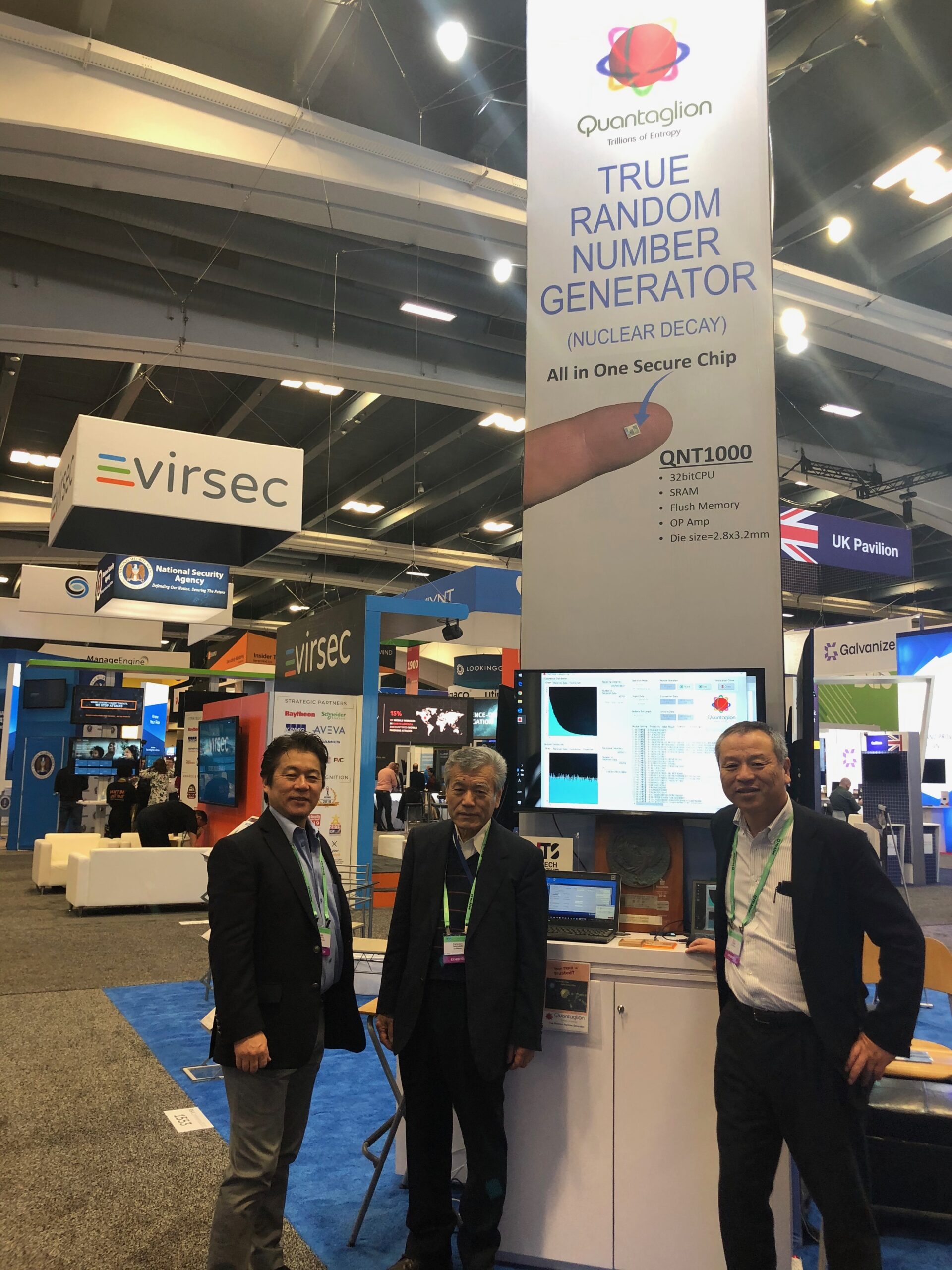 Exhibition and Sales Support for Quantaglion at RSA Conference 2020 ...